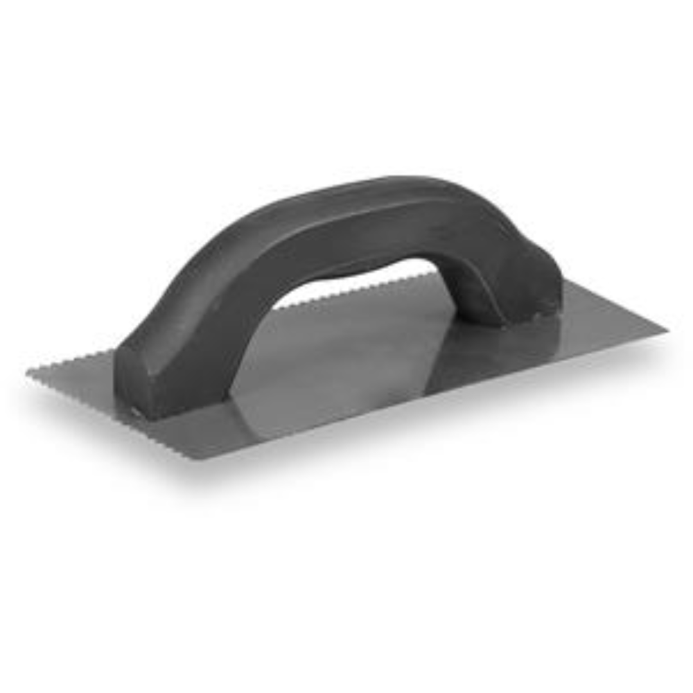 Barwalt 3/32" x 3/32" x 3/32" V Notch Economy Trowel 35841 - Floor ...